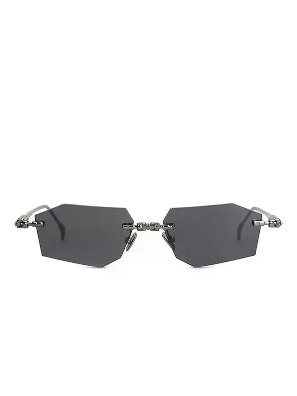 KUBORAUM Geometric Framed Sunglasses - Grey