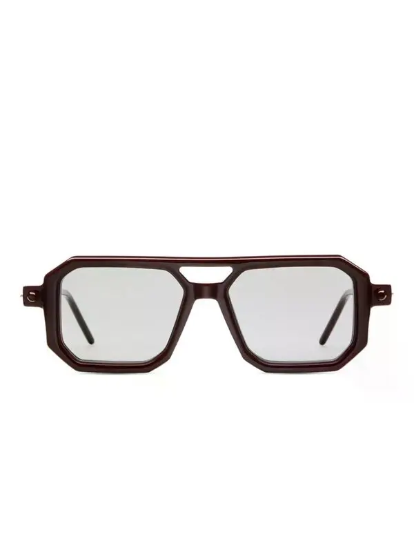 KUBORAUM P8 Geometric Eyeglasses - Red