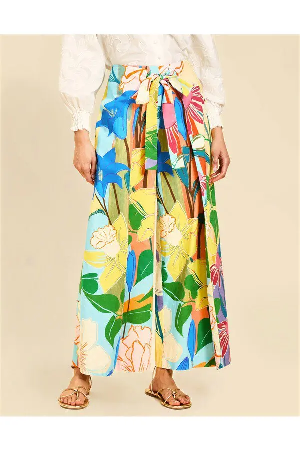 Mestiza New York Chloe Wrap Pants - Floral