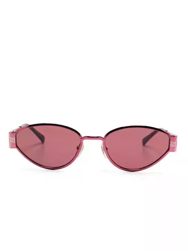 Gucci Oval-frame Sunglasses - Pink