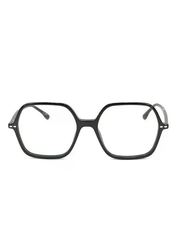 Isabel Marant Square Frame Eyeglasses - Black