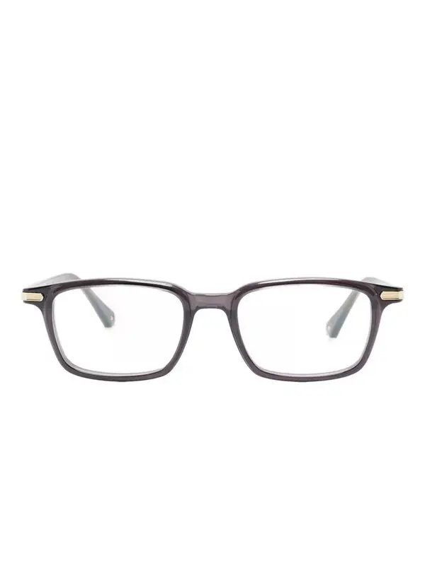 CARTIER Rectangle-frame Glasses - Black