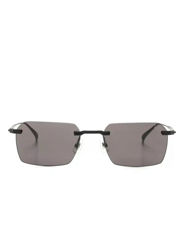 Dunhill Rectangle-frame Sunglasses - Black