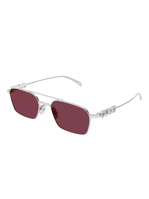 Gucci Logo-lettering Sunglasses