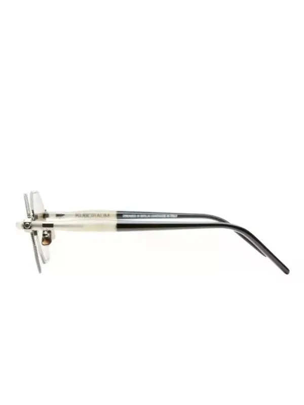 KUBORAUM P74 Geometric Sunglasses - Silver
