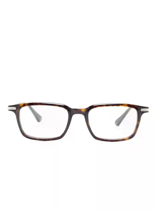 CARTIER Rectangle-frame Glasses - Brown