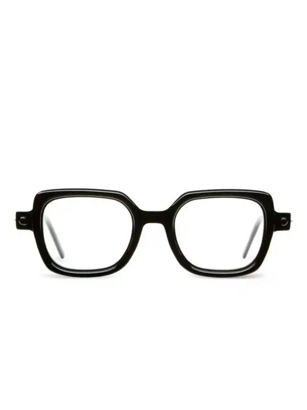 KUBORAUM Square-frame Glasses - Black