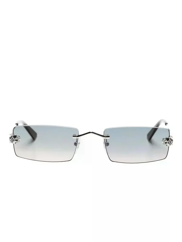 CARTIER Panthère Sunglasses - Silver