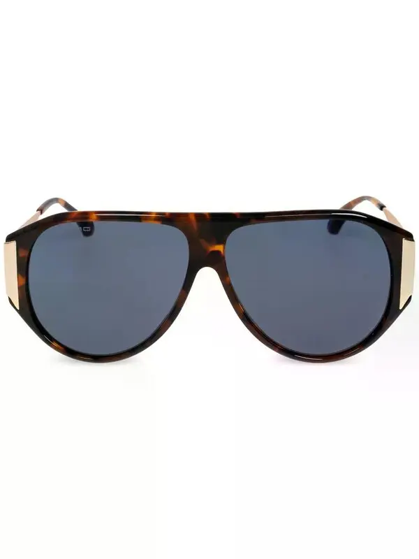 Etro Logo-embossed Sunglasses - Brown