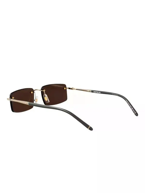 Montblanc Rectangle-frame Sunglasses