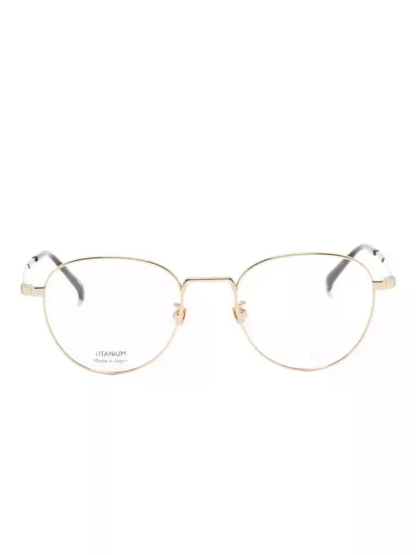 Dunhill Oval-frame Eyeglasses - Gold
