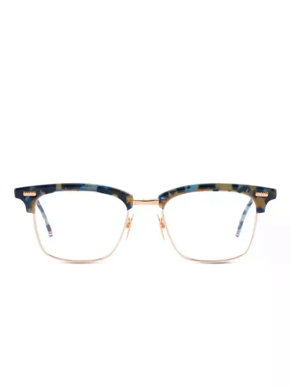 Thom Browne Square-frame Glasses - Gold