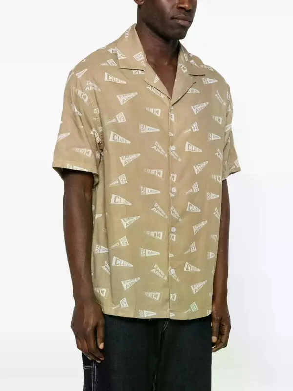 Emporio Armani Logo-pattern Shirt