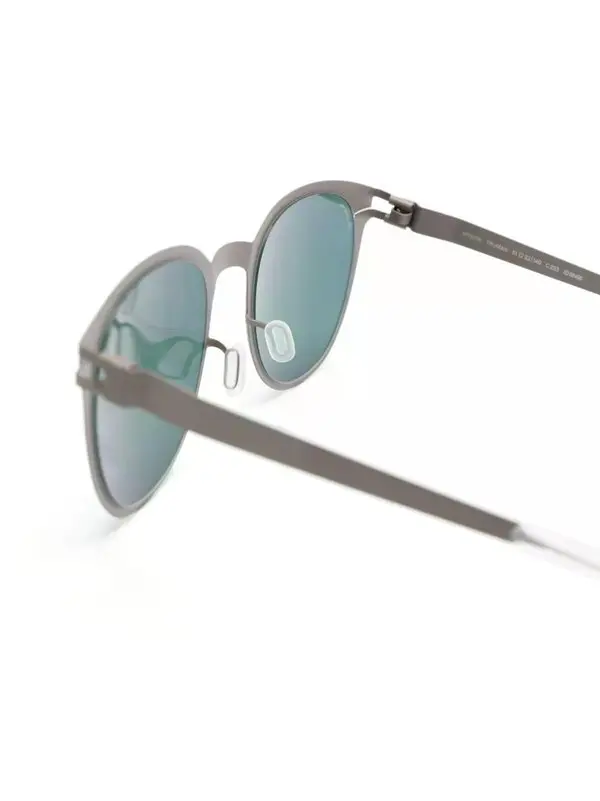 Mykita Rivet-detail Round-frame Sunglasses