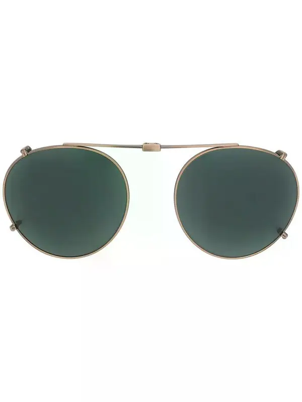 Garrett Leight Clip-on Sunglasses - Metallic