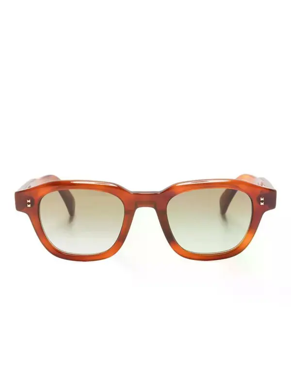 Dunhill Square-frame Sunglasses - Orange