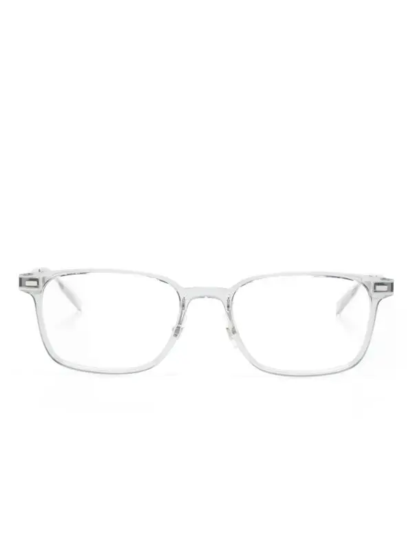 Montblanc Square-frame Eyeglasses - Grey