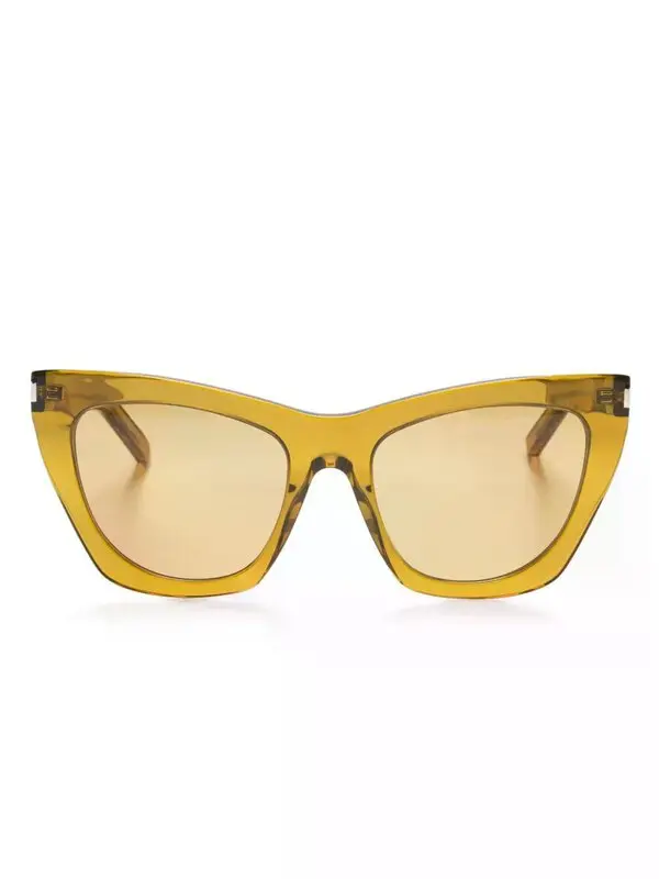 Saint Laurent New Wave 214 Kate Sunglasses - Green