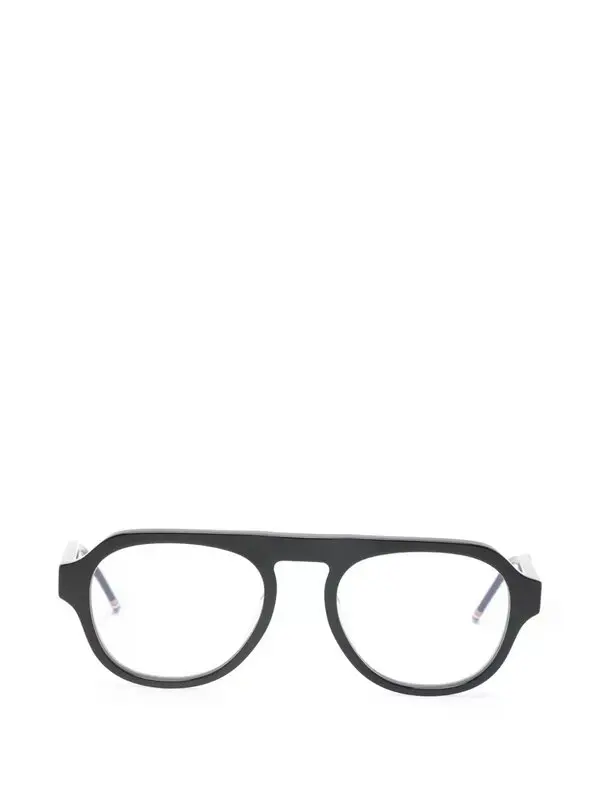 Thom Browne Pilot-frame Eyeglasses - Black