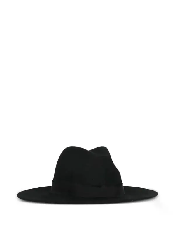 Antonelli Firenze Ribbon Detail Hat - Black
