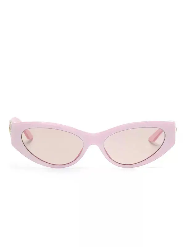Versace Medusa Plaque Cat-eye Sunglasses - Pink