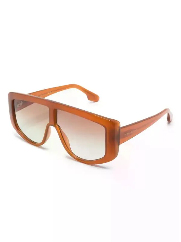 Victoria Beckham Visor Pilot-frame Sunglasses