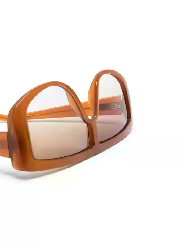 Victoria Beckham Visor Pilot-frame Sunglasses
