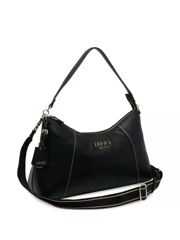 Liu Jo Shoulder Bag With Gold-tone Hardware - Black