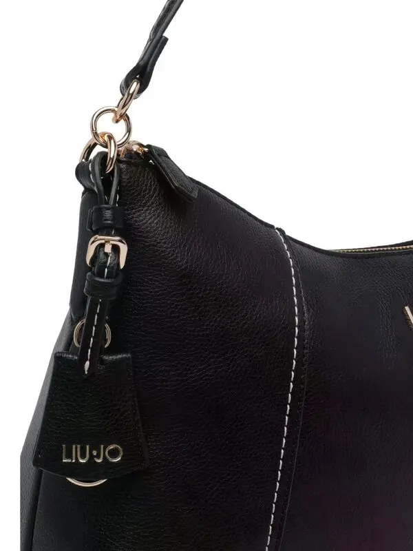 Liu Jo Shoulder Bag With Gold-tone Hardware - Black