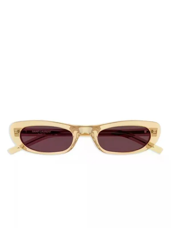 Saint Laurent Cat Eye-frame Sunglasses - Neutrals