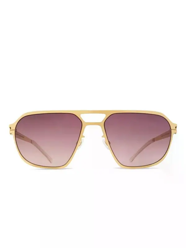 Mykita Sinclair Geometric Sunglasses - Gold