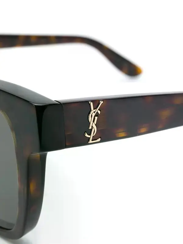 Saint Laurent Rectangle Frame Sunglasses