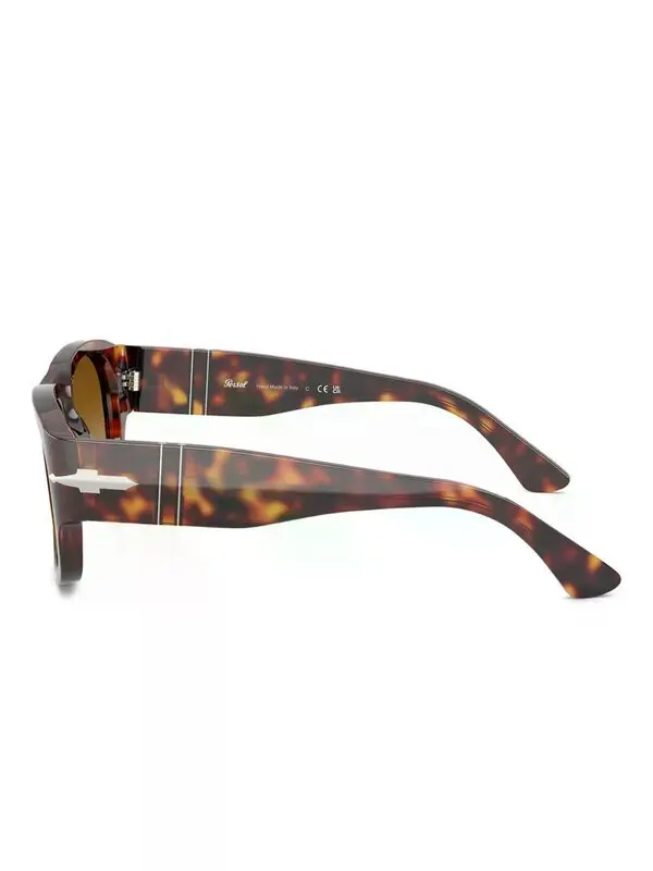 Persol Tortoiseshell Square Sunglasses