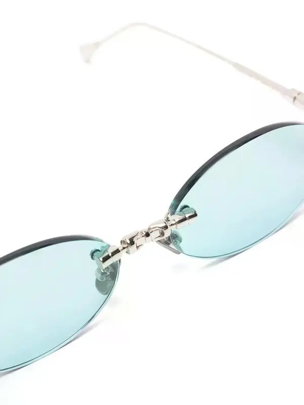 KUBORAUM Oval Frame Sunglasses