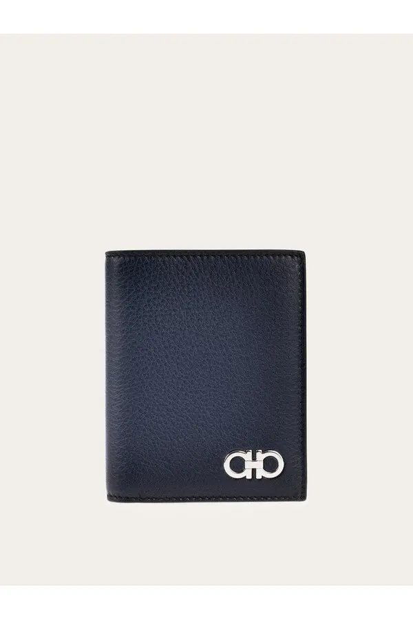 FERRAGAMO Gancini Wallet - Black