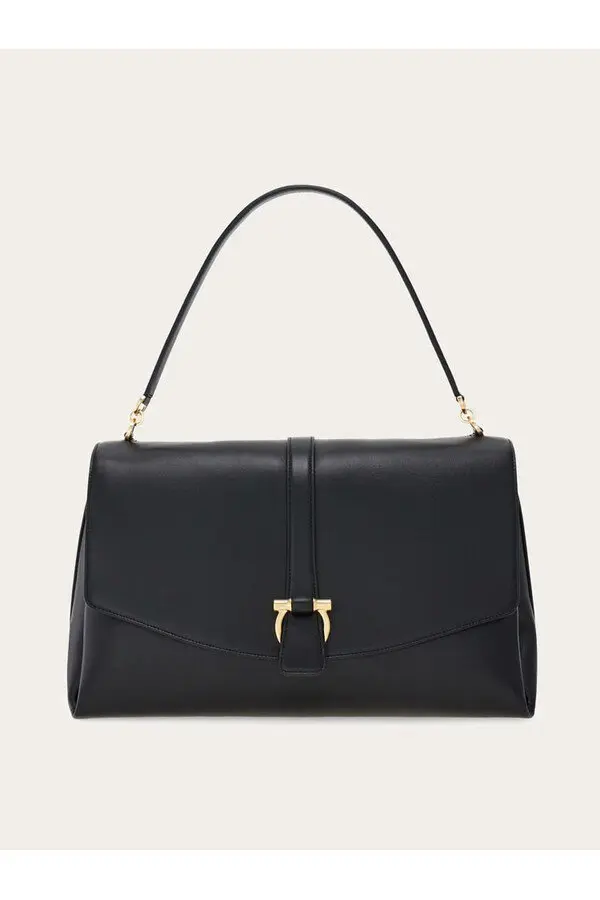 FERRAGAMO Front Flap Shoulder Bag