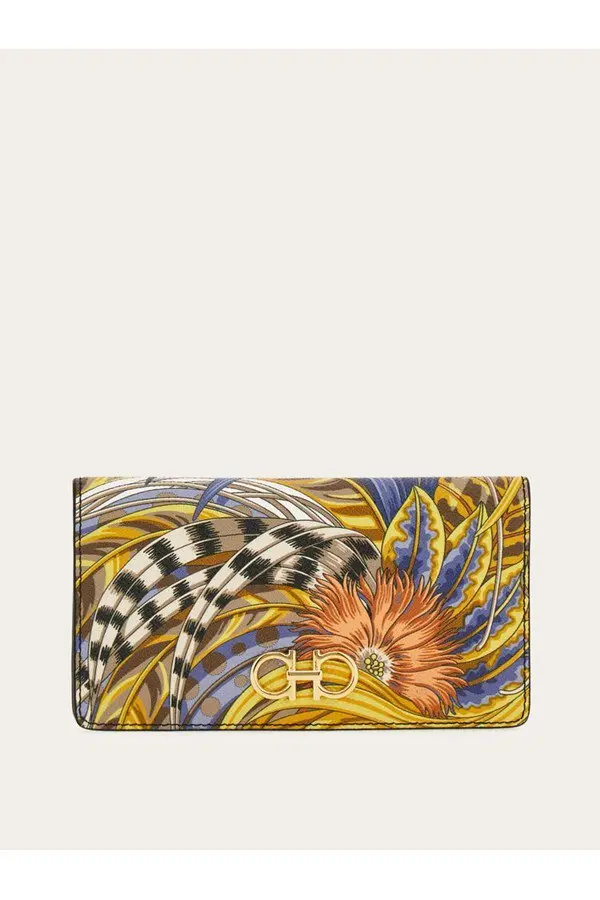 FERRAGAMO Gancini Continental Wallet - Multicolor