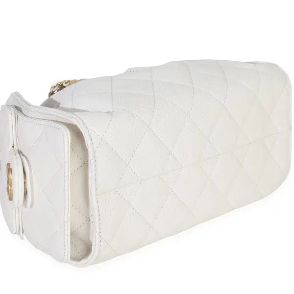 Chanel Quilted Caviar 25 Hobo