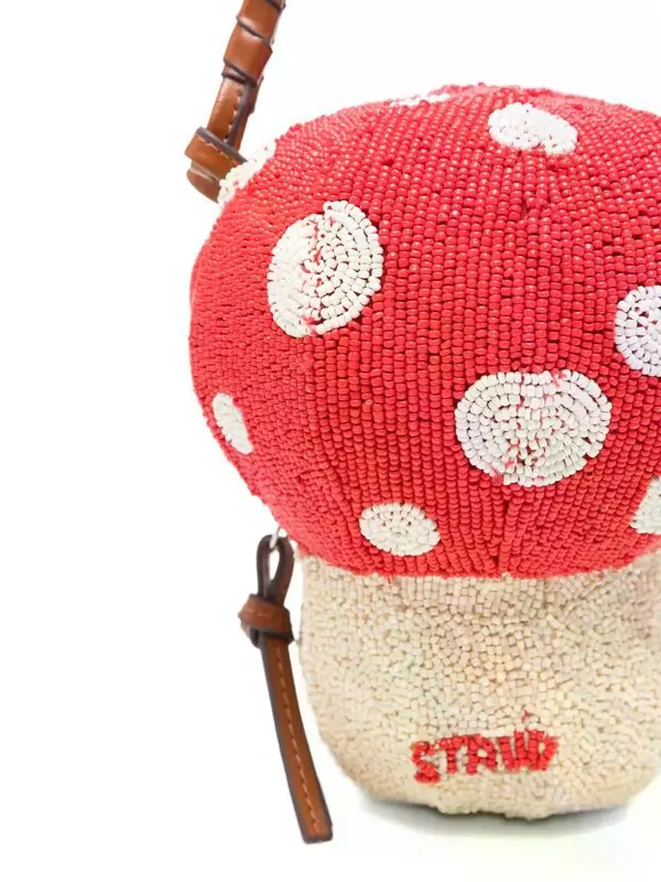 Staud Polka-dot Mushroom Tote Bag