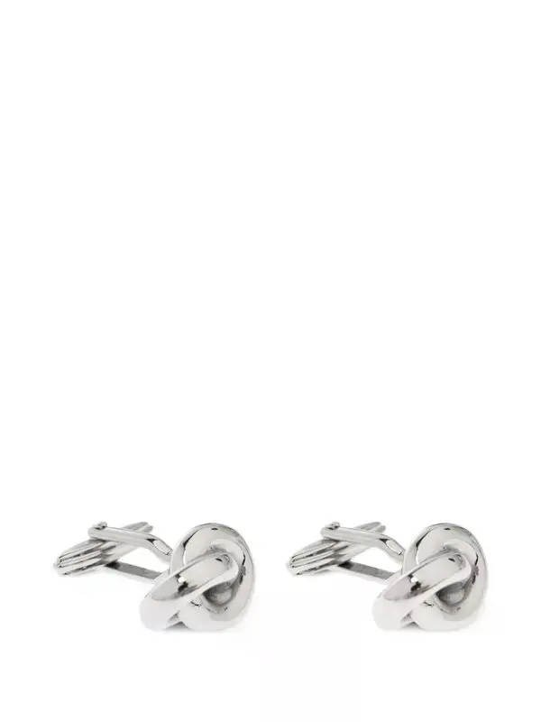 LANVIN Knot-shape Cufflinks - Silver