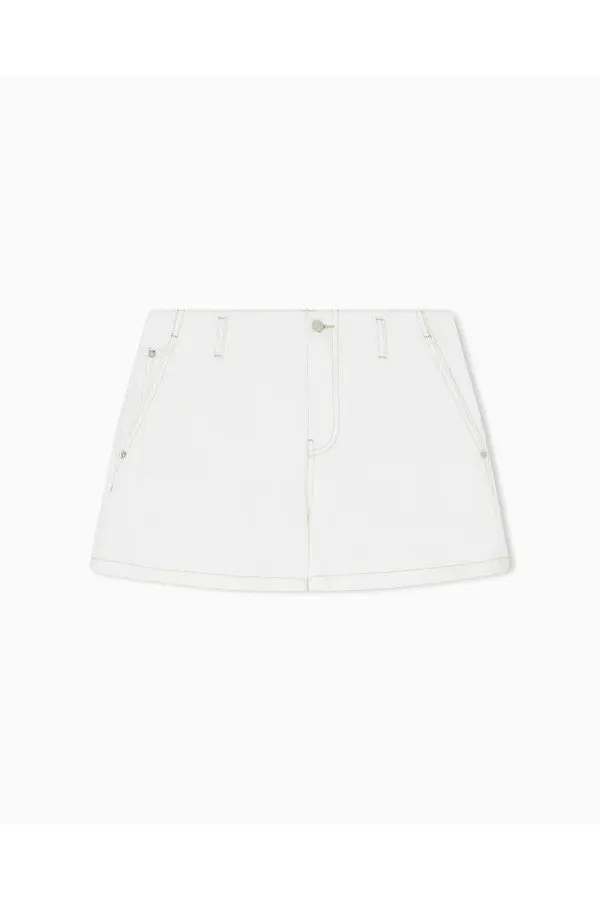 Emporio Armani Five-pocket Drill Shorts
