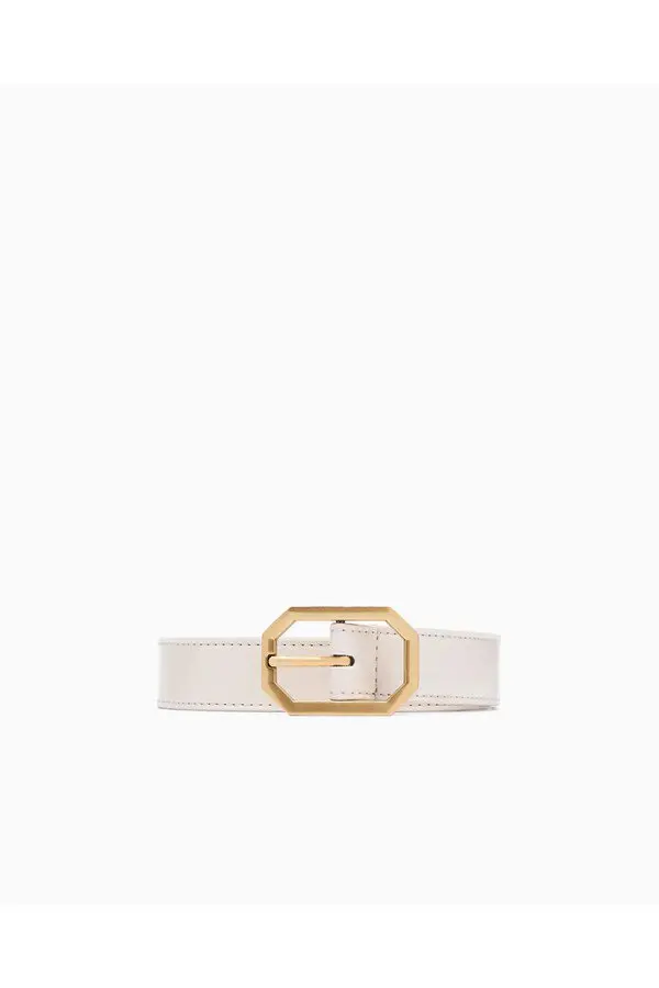 Emporio Armani Belt With Buckle - Gold