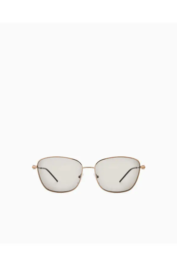 Emporio Armani Irregular Sunglasses - Natural