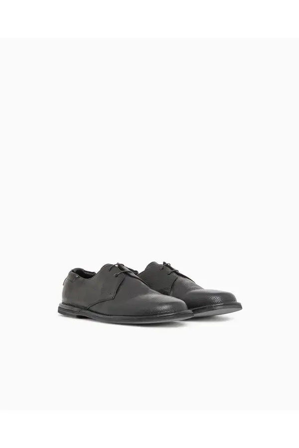 Giorgio Armani Nappa Leather Lace-ups