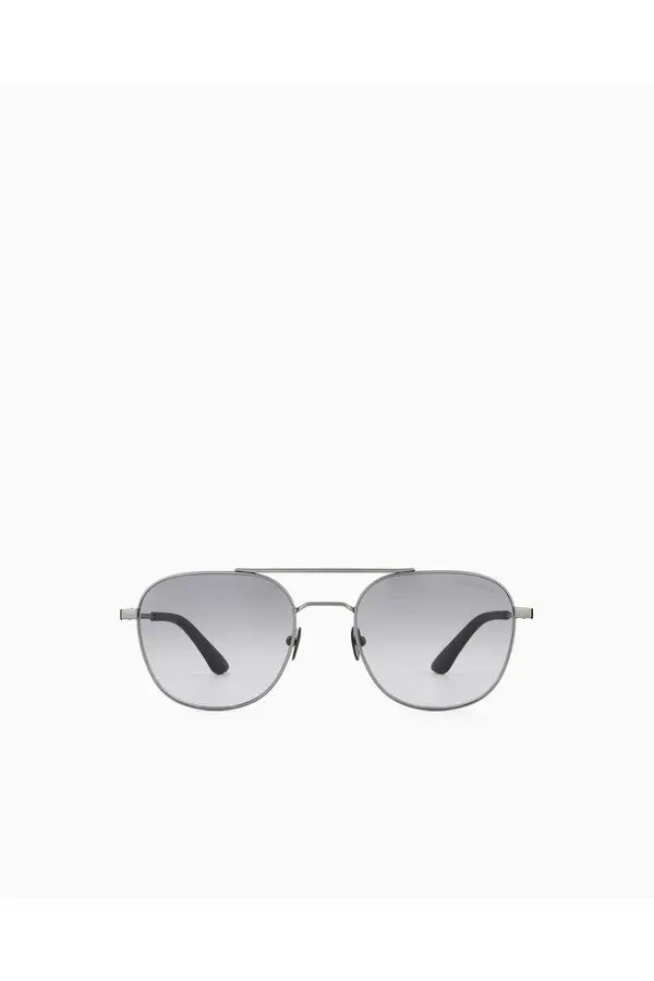 Giorgio Armani Square Sunglasses - Natural