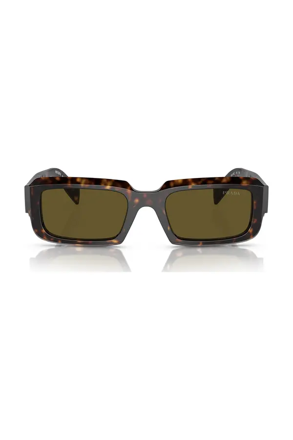 Prada Tortoise Irregular Sunglasses