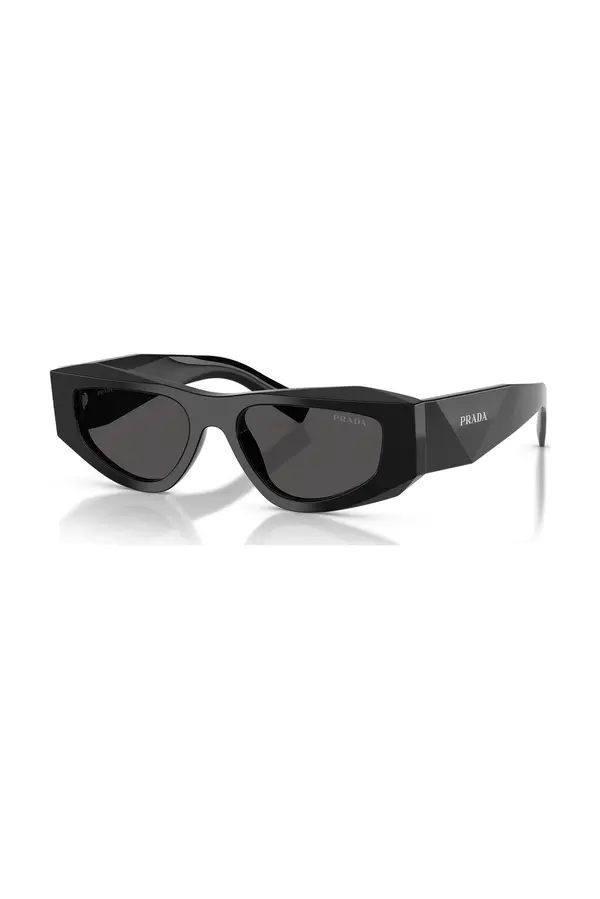 Prada Sunglasses Pillow Shape Full Rim - Black