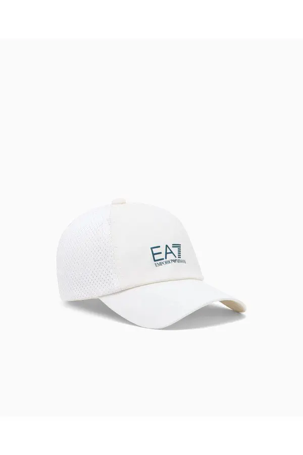 EA7 Tennis Pro Nylon Baseball Cap - Beige