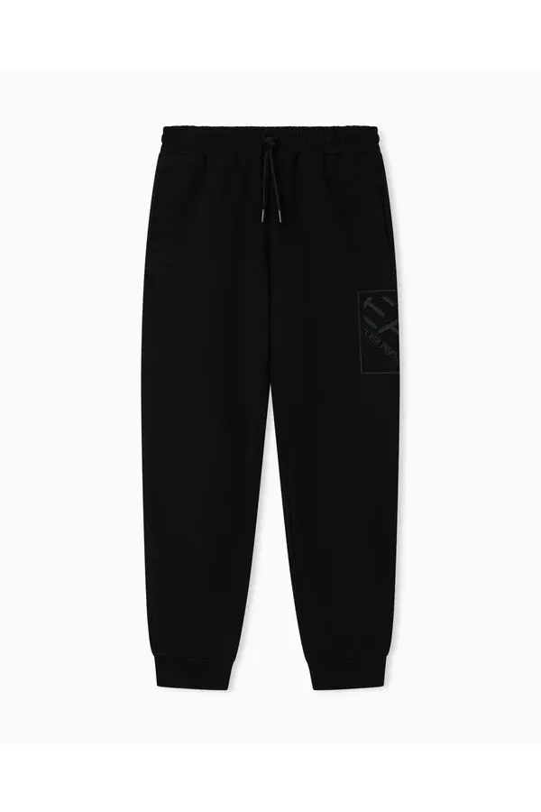 Emporio Armani Logo Series Cotton Joggers