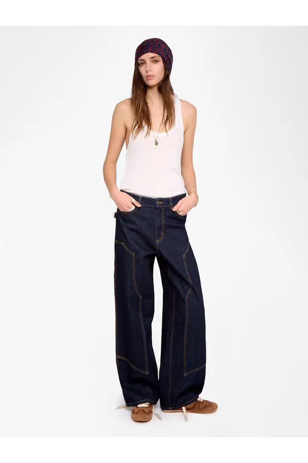 Zadig&Voltaire Perya Straight Leg Jeans